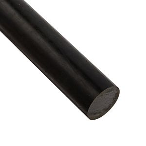 Shop Plastic Round Bar Cast Nylon Type 6 Black 4.5 (A) Online ...